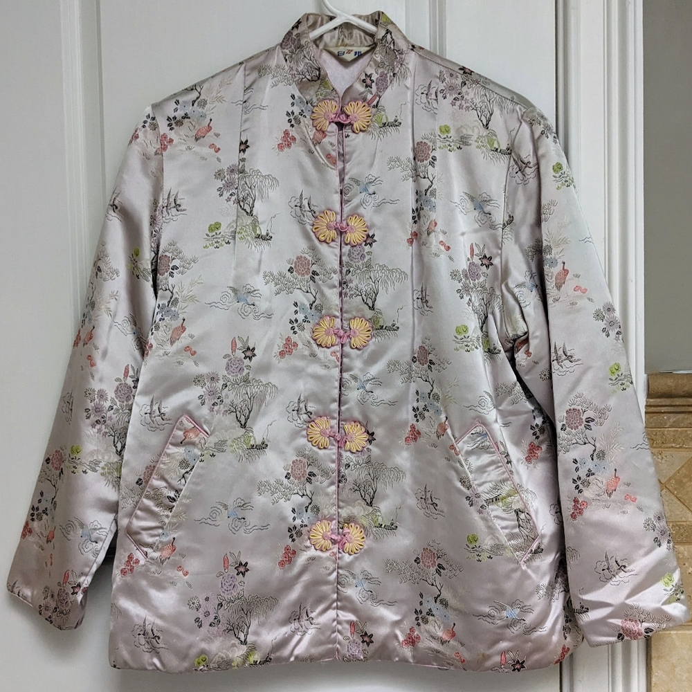 Gorgeous Silk Chinese Jacket - See Measurements For S… - Gem
